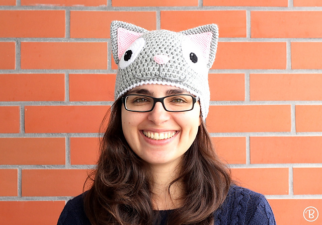 Ravelry: Kitty Crochet Hat pattern by Ana Rosa