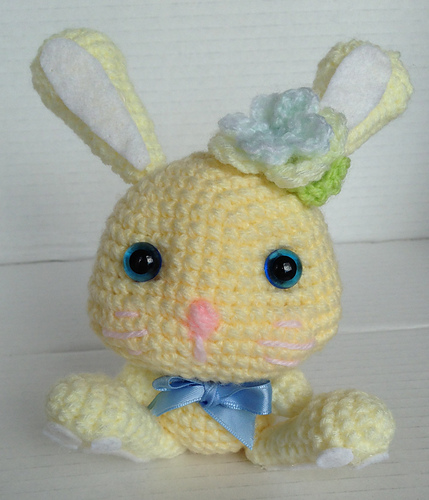 Ravelry: Sweetheart Bunny Rabbit pattern by Claire Knowland