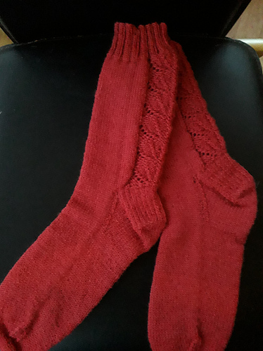 Ravelry: Shell Sock pattern by Antonia Stonell