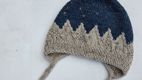 Ravelry: Snowy Mountains Bonnets pattern by BurraKnits