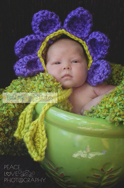 Ravelry: Floppy Flower Bonnet pattern by Stacey Williams