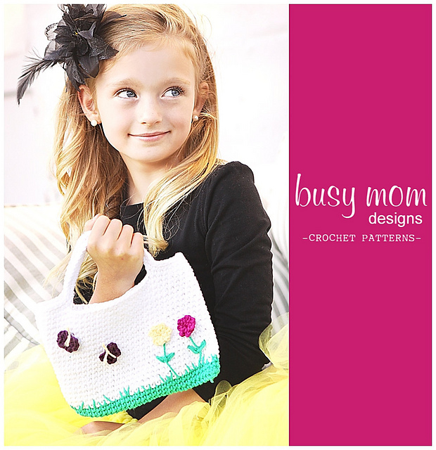 Ravelry: Precious Posy Purse pattern by Busy Mom Designs