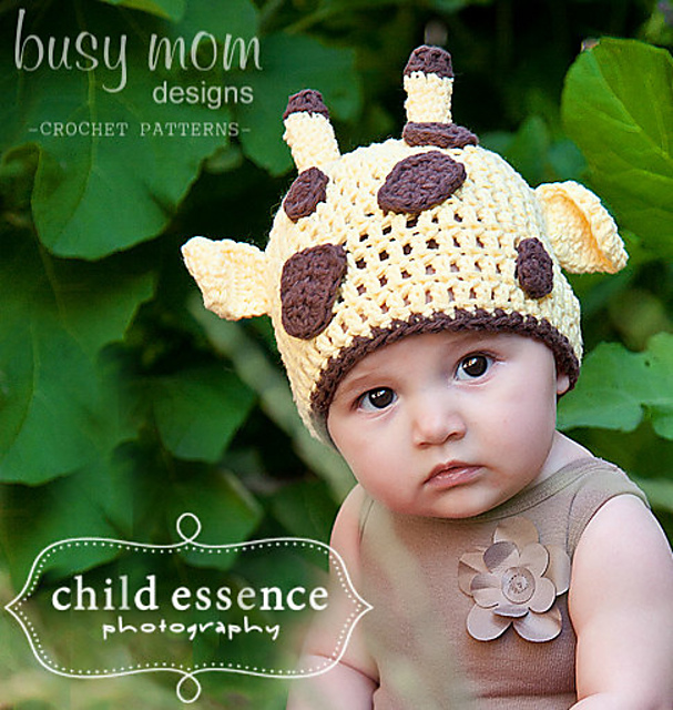 Ravelry: Giraffe Beanie pattern by Busy Mom Designs
