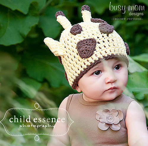 Ravelry: Giraffe Beanie pattern by Busy Mom Designs
