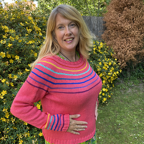 Ravelry: Pride Yoke pattern by Janine Myska
