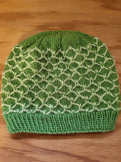 Ravelry: Adult Trellis Hat #2 pattern by Barb Weatherford