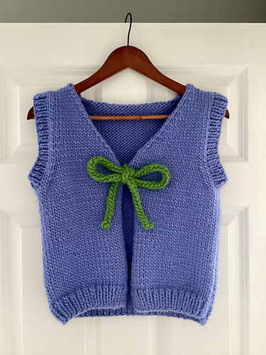 Ravelry: Tie Front Vest pattern by By Lambert