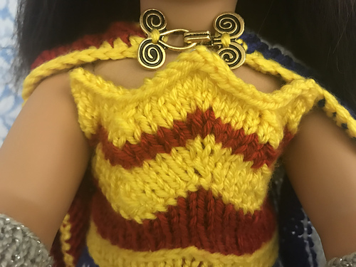 Ravelry: Wonder Woman pattern by By Tale Or History Knitting Designs