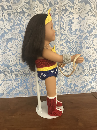 Ravelry: Wonder Woman pattern by By Tale Or History Knitting Designs