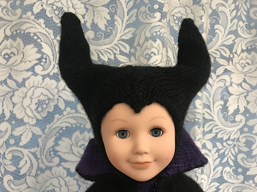 Ravelry: Maleficent pattern by By Tale Or History Knitting Designs