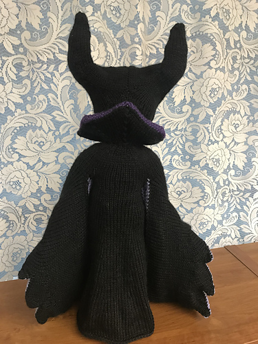 Ravelry: Maleficent pattern by By Tale Or History Knitting Designs