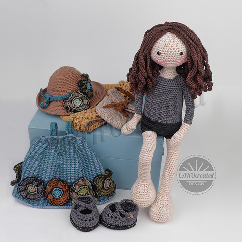 Ravelry: Doll STEENA pattern by CAROcreated design