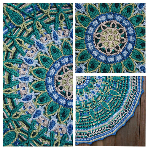 Ravelry: Overlay Mandala No. 7 pattern by CAROcreated design
