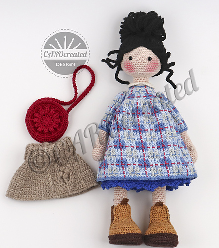Ravelry: Doll RHONDA pattern by CAROcreated design
