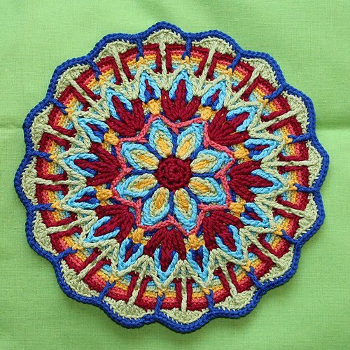 Ravelry: Overlay Mandala No. 1 pattern by CAROcreated design