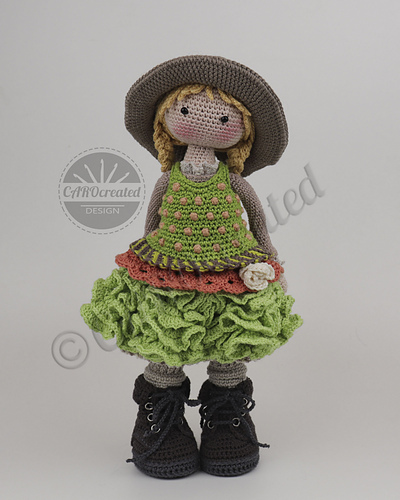 Ravelry: Doll CILLA pattern by CAROcreated design