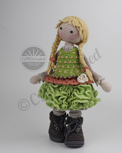 Ravelry: Doll CILLA pattern by CAROcreated design