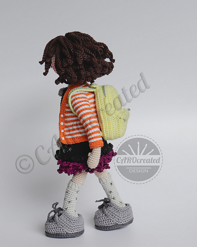 Ravelry: Doll BJELLE pattern by CAROcreated design