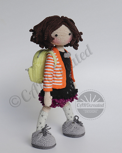 Ravelry: Doll BJELLE pattern by CAROcreated design