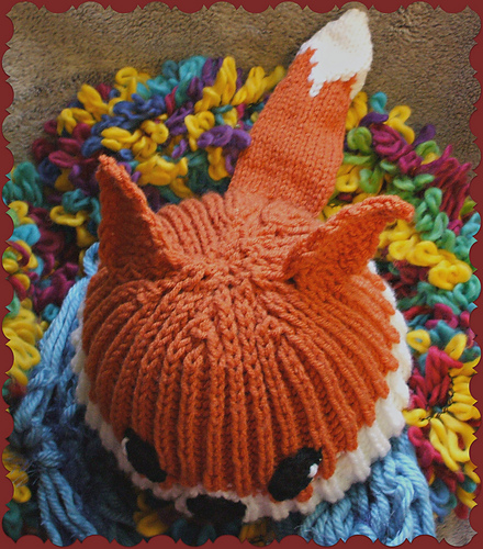 Ravelry: Fox Hat with Tail pattern by C.B. Pelton