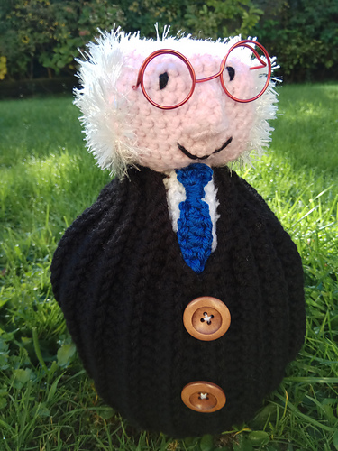 Ravelry: El Presidente (Michael D Higgins) Tea Cosy pattern by Carmen Bucur