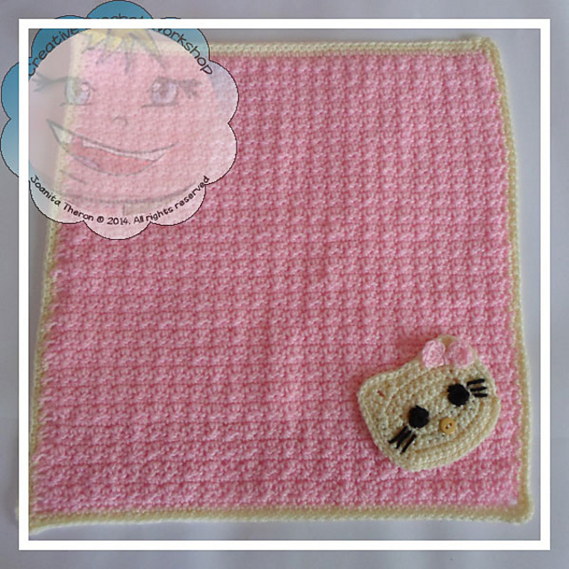 Ravelry: Hello Kitty Mini Blanket pattern by Joanita Theron
