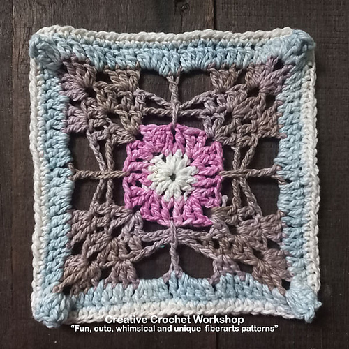 Ravelry: Hip Butterfly Lace Granny Square pattern by Joanita Theron
