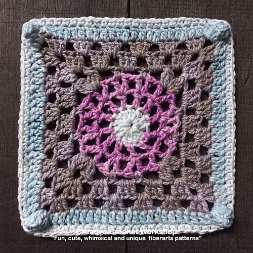 Ravelry: Hip Wheel Lace Granny Square pattern by Joanita Theron