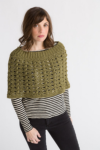 Ravelry: Crocheted Capelet pattern by Kathy North