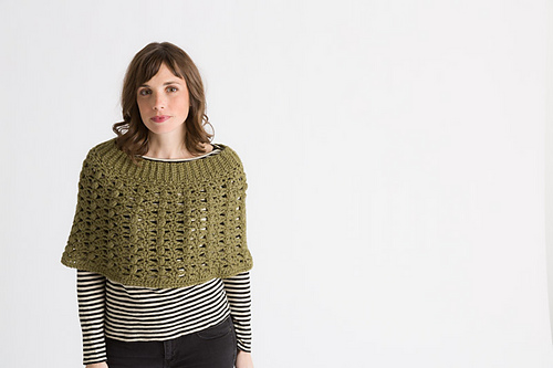 Ravelry: Crocheted Capelet pattern by Kathy North