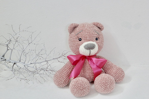Ravelry: Red Teddy Bear Amigurumi pattern by Chiêu Firefly Crochet