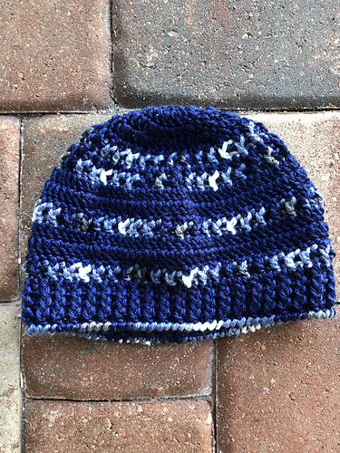 Ravelry: Simple Blue Beanie pattern by Grace D Penny