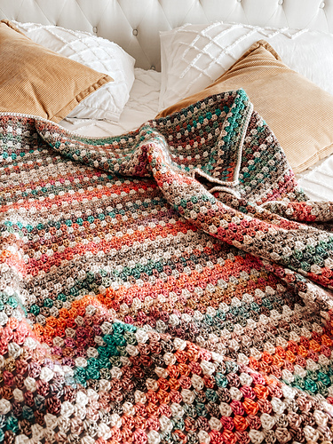 Ravelry: Primavera Blanket pattern by CJ Design
