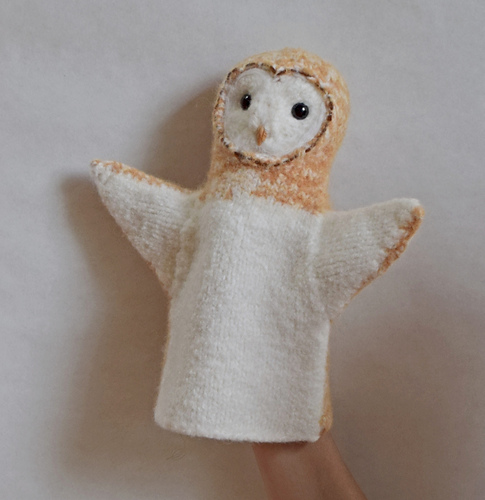 Ravelry: Barn Owl Puppet pattern by Cindy Pilon