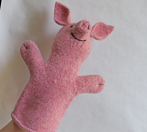Ravelry: Pig Puppet pattern by Cindy Pilon