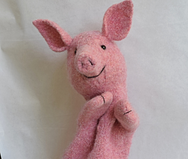 Ravelry: Pig Puppet pattern by Cindy Pilon