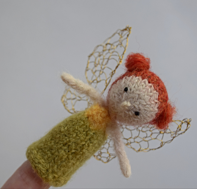 Ravelry: Fairy Finger Puppets pattern by Cindy Pilon
