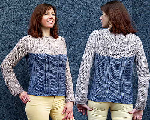 Ravelry: Undistorted PERCEPTION sweater pattern by conceptcreative.store