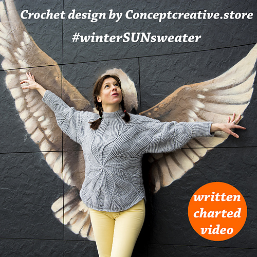 Ravelry: winterSUNsweater pattern by conceptcreative.store