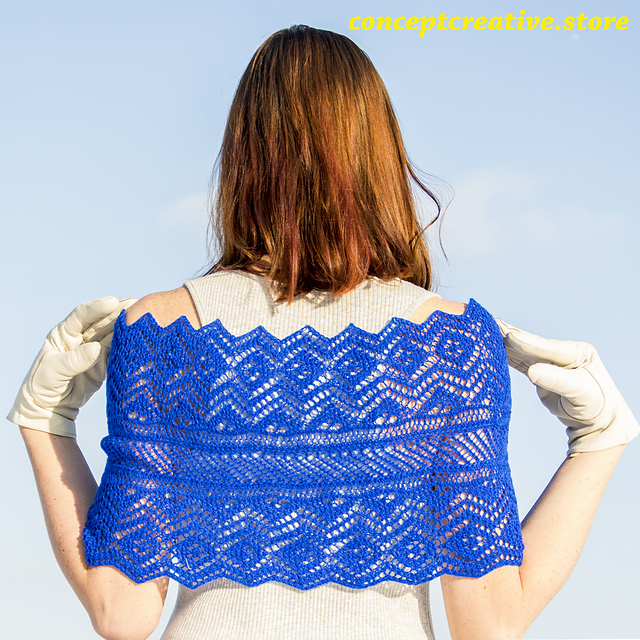 Ravelry: Infinity Wrap pattern by conceptcreative.store