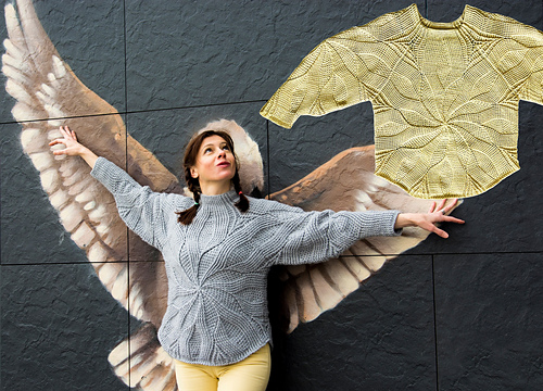 Ravelry: winterSUNsweater for spring pattern by conceptcreative.store