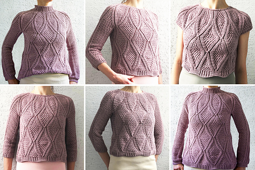 Ravelry: Augmented PERCEPTION sweater pattern by conceptcreative.store