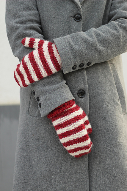 Ravelry: Candy mittens pattern by Trine Bertelsen