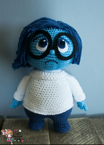 Ravelry: Inside Out Sadness pattern by Caits CrochetedDolls