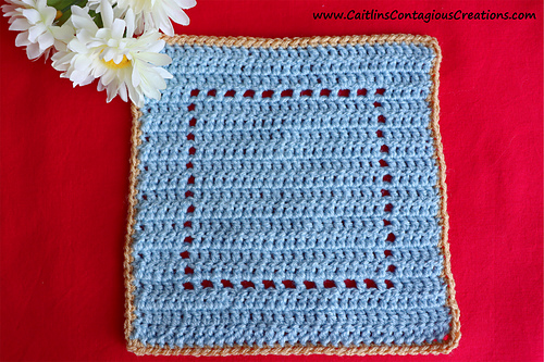 Ravelry: Square Shape Filet Square pattern by Caitlin's Contagious ...