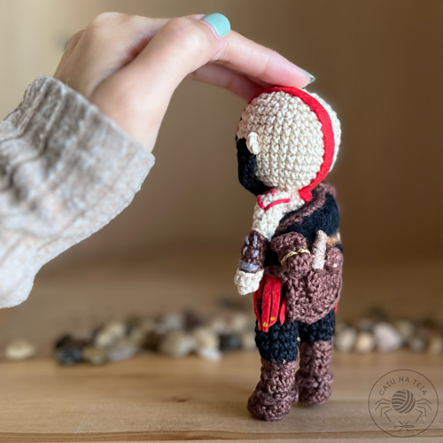 Ravelry: Kratos God of War pattern by Emanuella Lemos