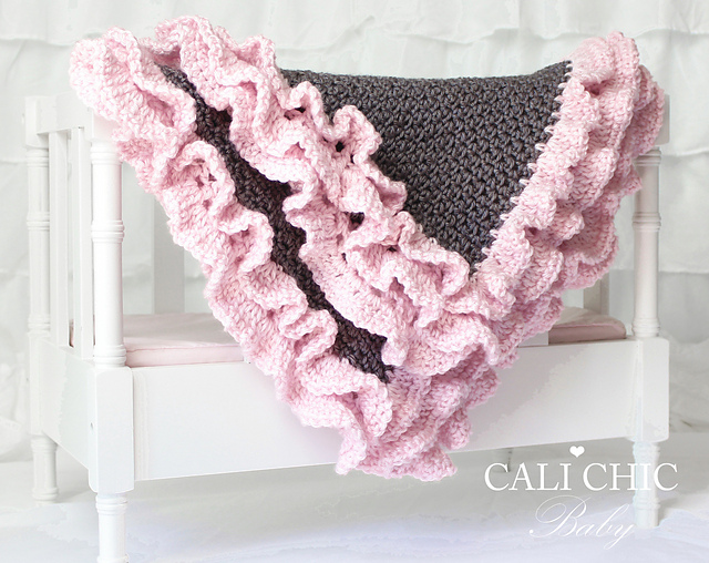 Ravelry: Foxy Wrap Baby Blanket #109 pattern by Kyoko - Cali Chic