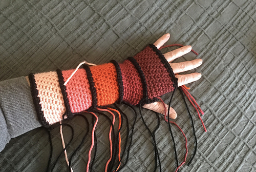 Ravelry: Segmented Mitts pattern by Stacy Pamela