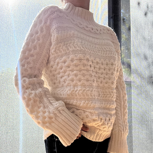 Ravelry: eurus sweater pattern by aegyoknit, by Karoline Skovgaard Bentsen