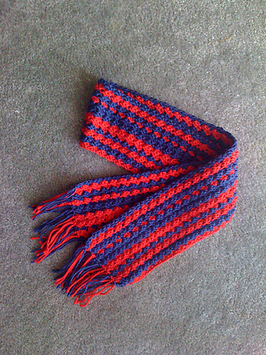 Ravelry: Be Proud Scarf pattern by Sharon Mann